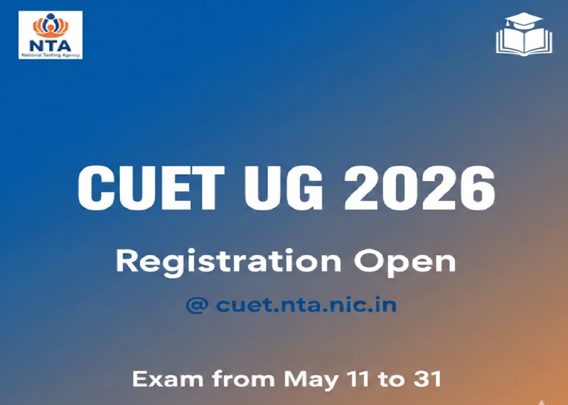CUET UG 2026 Registration Begins, Exams From May 11